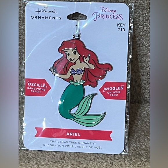 Hallmark | Holiday | New Hallmark Disney Areil Mermaid Flat Metal ...